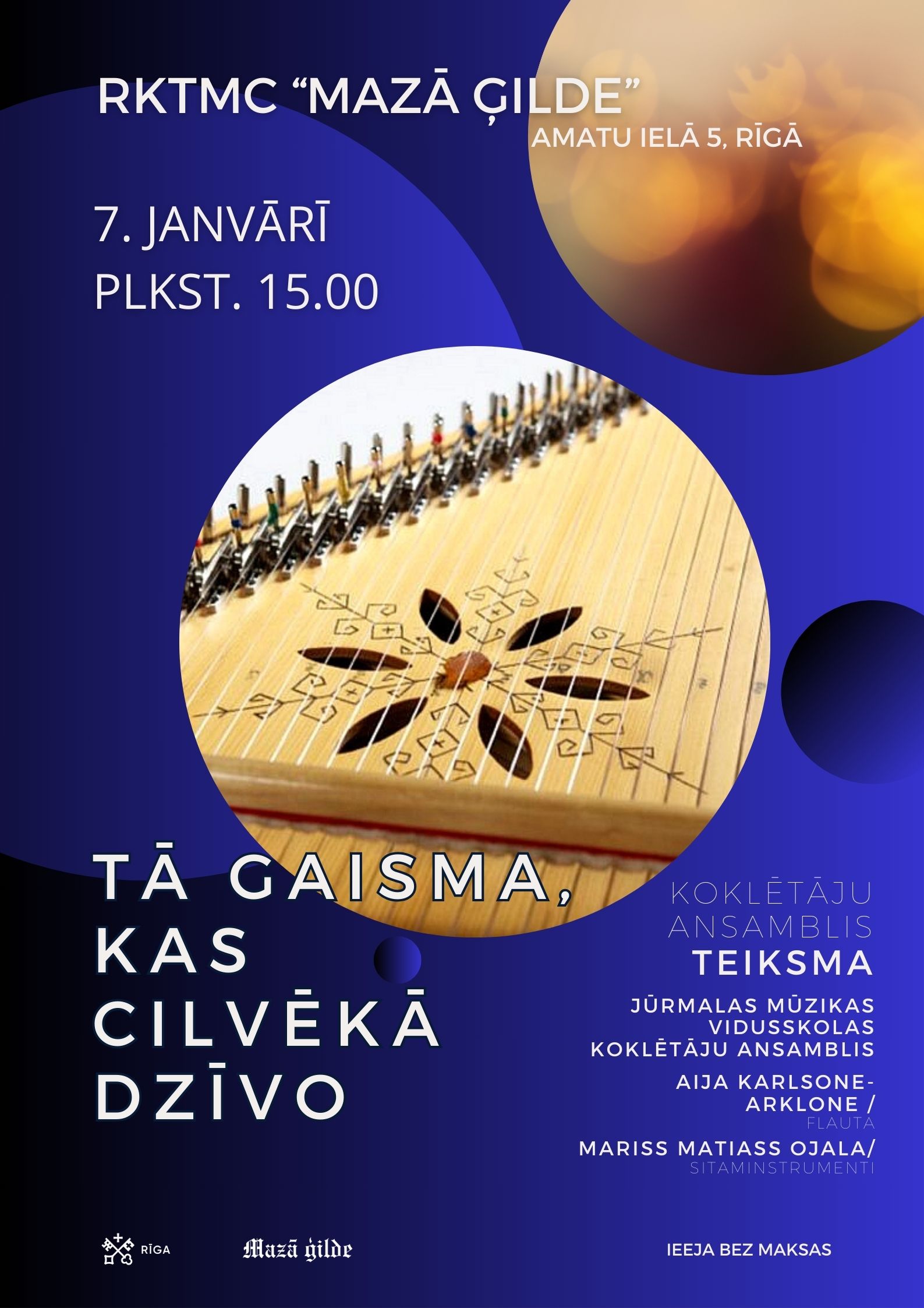 Zvaigznes dienai veltīts koncerts “Tā gaisma, kas cilvēkā dzīvo ...