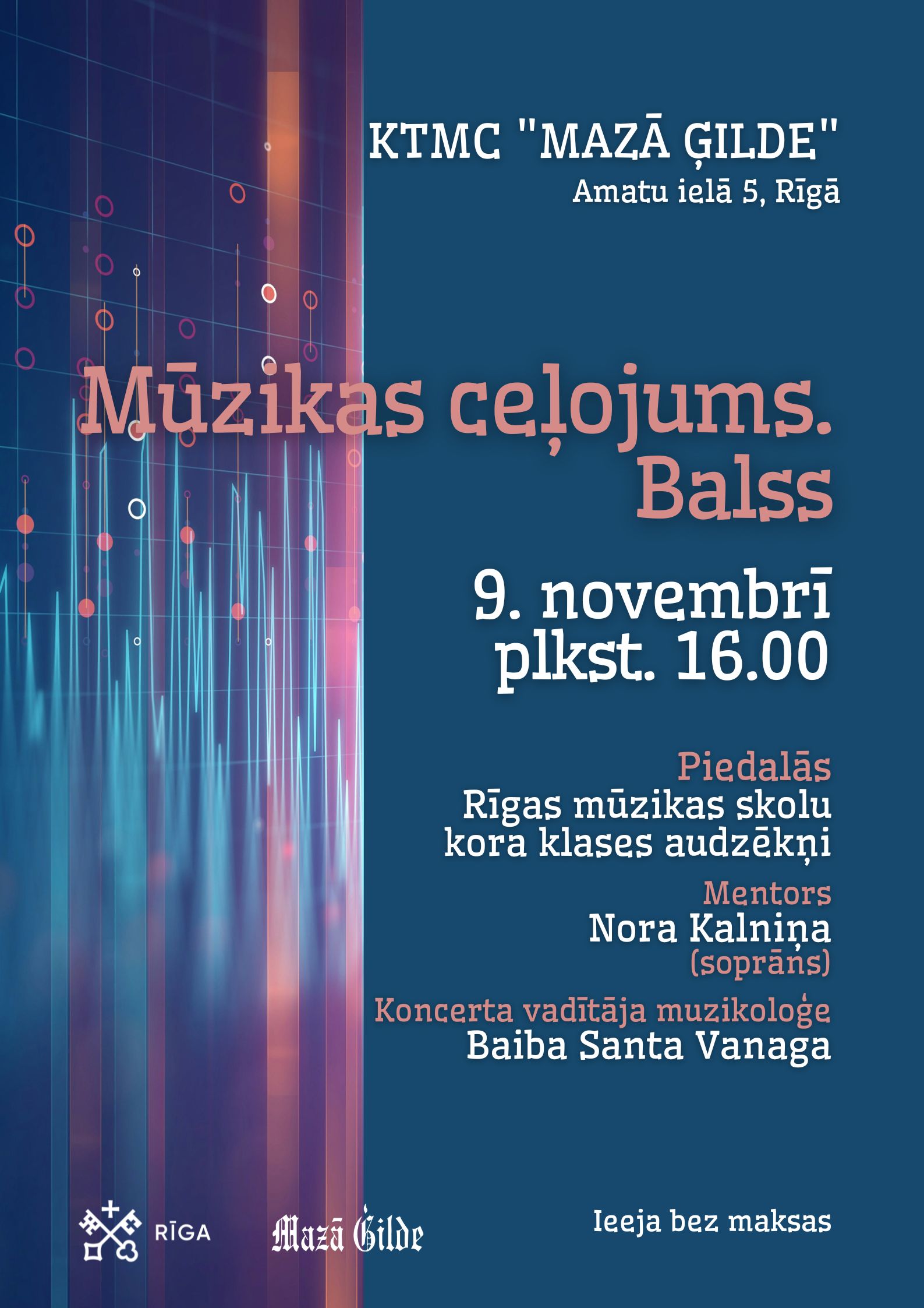 Koncertcikls “Mūzikas ceļojums. Balss” – Kultūras un tautas mākslas centrs